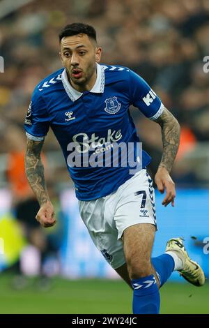 Everton's Dwight McNeil during the Premier League match at Goodison ...
