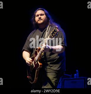 Wolfgang Van Halen of Mammoth WVH performing at the OVO Hydro in ...