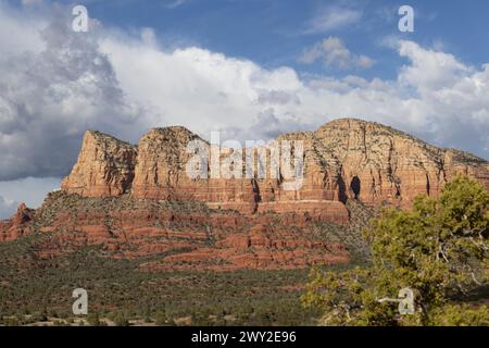 Mountains at Sedona, Arizona during Spring 2024 shoot on March 18th ...