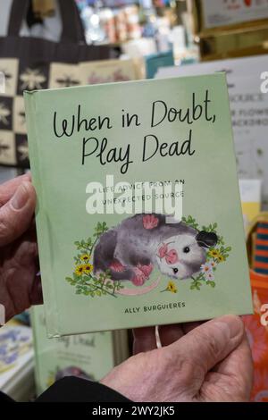 Display in Paper Source Store in Rockefeller Center, NYC, USA Stock ...