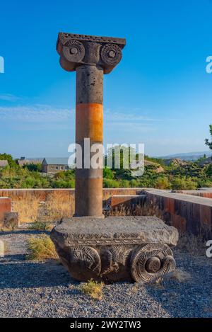 Ruins of ancient Dvin in Armenia Stock Photo - Alamy