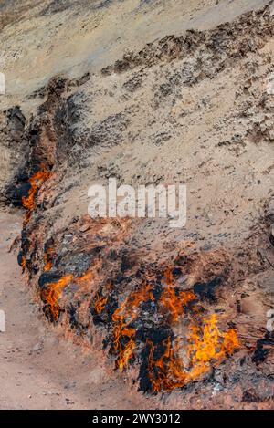 Yanar dag eternal flame in Azerbaijan Stock Photo - Alamy