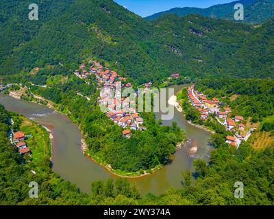 Panorama view of Vranduk fortress in Bosnia and Herzegovina Stock Photo ...