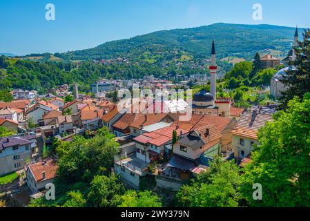 Panorama view of Travnik town in Bosnia and Herzegovina Stock Photo - Alamy