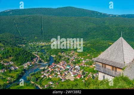 Old Town Ostrovica and Kulen Vakuf in Bosnia and Herzegovina Stock ...