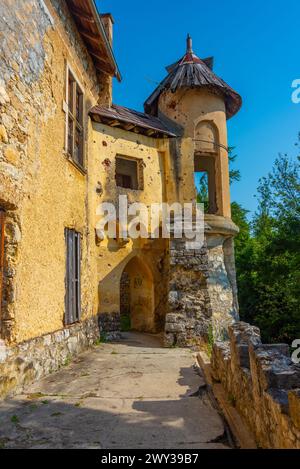Interior of Ostrozac castle in Bosnia and Herzegovina Stock Photo - Alamy