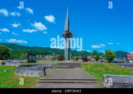 Bratunac memorial park in Bosnia and Herzegovina Stock Photo - Alamy