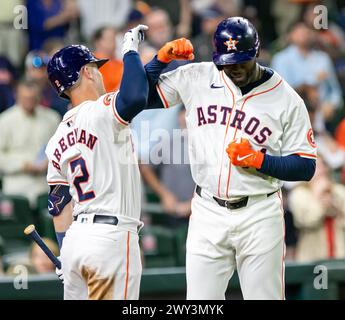 Houston Astros players celebrate during a victory parade for the World ...