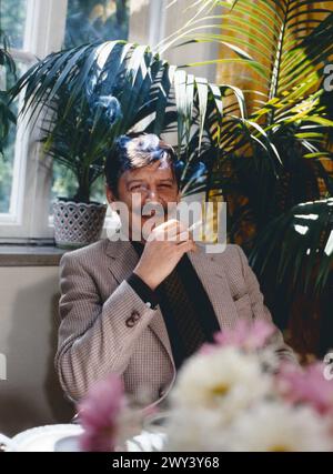 Hans Brenner, österreichischer Schauspieler, Portrait von 1980 Stock ...