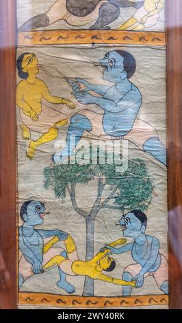 Patua painting ( India Stock Photo - Alamy