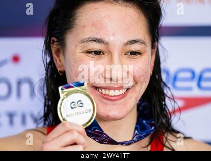 Alice Tai after swimming in the Women's 400m Freestyle Para final on ...