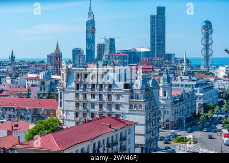 Panorma view of Batumi in Georgia Stock Photo - Alamy