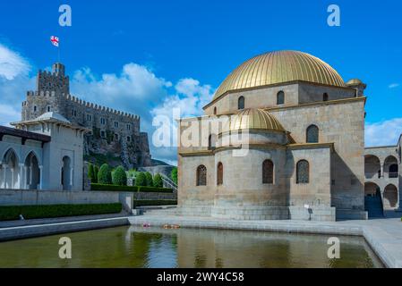 Sultan Ahmad Mosque at the Akhaltsikhe (Rabati) Castle in Georgia Stock ...