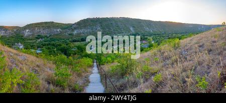 Panorama view of Butuceni village in Moldova Stock Photo - Alamy