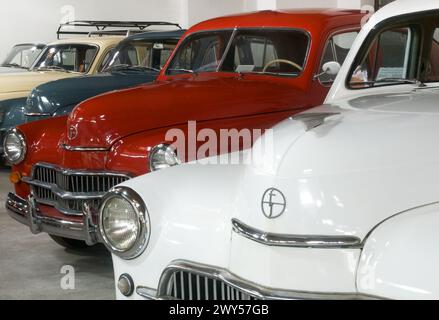 Car Warszawa, old cars, The Museum of Engineering and Technology in ...