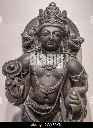 Vishnu, 10th century, Awantipora, Sri Pratap Singh Museum, Srinagar ...