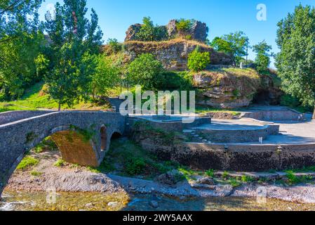 Nemanjin grad fortress in Podgorica, Montenegro Stock Photo - Alamy