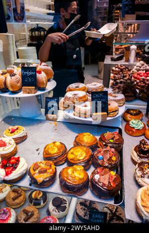 Barcelona, Spain, Old Spanish Bakery Patisserie Shop Front, "Forn de Pa ...