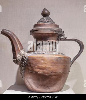 Jug, pitcher, 19th century, bronze, Kashmir, Sri Pratap Singh Museum ...