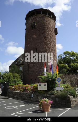 Rapunzelturm Rapunzel tower, Trendelburg Stock Photo - Alamy