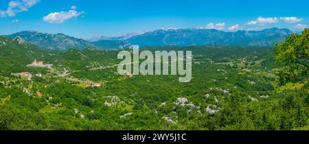 Panorama view of valley of Cemi river in Montenegro Stock Photo - Alamy