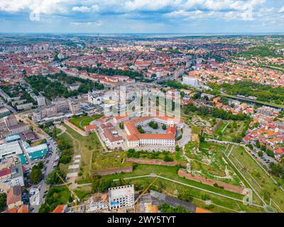 Panorama view of Oradea Fortress during a summer day in Romania Stock ...
