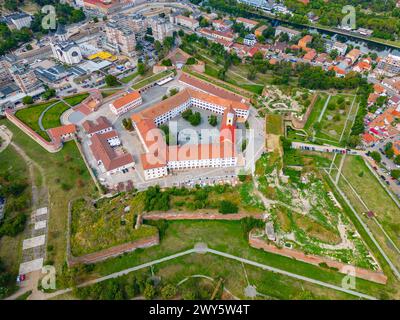 Panorama view of Oradea Fortress during a summer day in Romania Stock ...