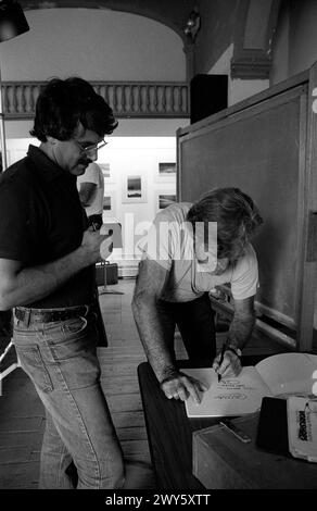 Ameriocan art photographer Cole Weston, at the Maine Photographic ...