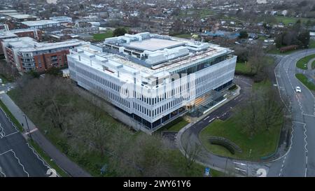 American Express Building, Burgess Hill Stock Photo - Alamy