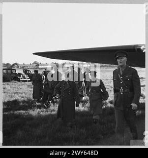 General von Arnim and other senior German officers who surrendered in ...