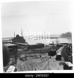 HOISTING THE WHITE ENSIGN OVER KIEL - Rear Admiral Baillie-Grohman in ...
