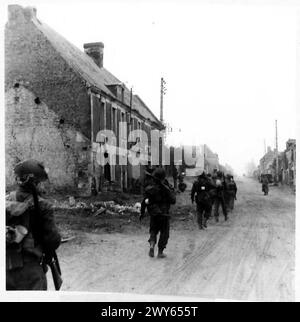 THE ATTACK IN THE S/W AREA OF CAEN FOR EVRECY - While officers of the ...