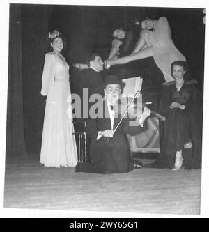 "CALLING ALL" E.N.S.A. PARTY ENTERTAIN FRONT LINE TROOPS - Mary Redfern ...