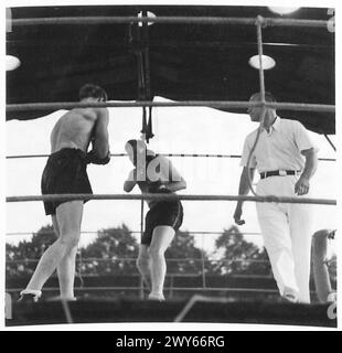 NUESEL v. VOGT BOXING MATCH : HAMBURG - Various shots taken during the ...