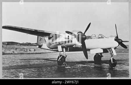 The Focke-Wulf Ta 154 was a German twin-engine aircraft used during ...