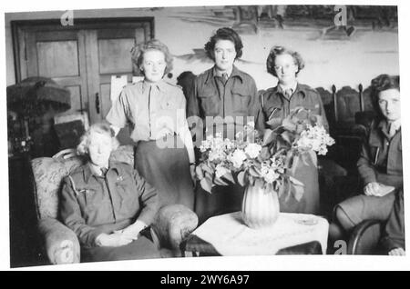 Nursing Sisters of the 74th British General Hospital at Luneburg ...