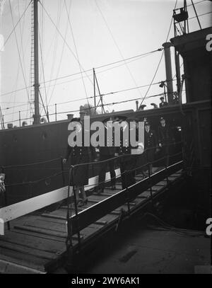 The Duchess of Kent, in her WRNS Commandant uniform, visits HMS ...
