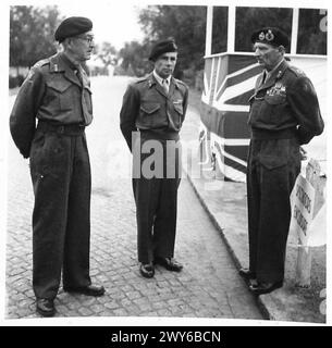 FIELD MARSHAL MONTGOMERY AS A COLONEL COMMANDANT OF THE TANK REGIMENT ...