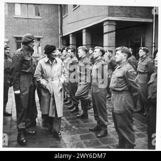 C-in-C INSPECTS HIS BODYGUARD - Pictures show the Commander-in-Chief ...