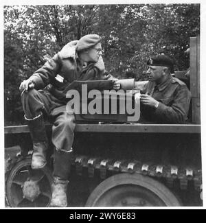 GILES IN GERMANY - Giles finds a good subject among a tank crew ...