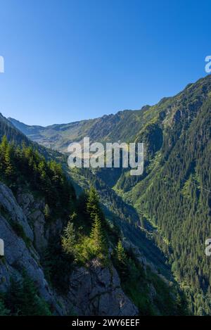 The Lake Balea in Romania Stock Photo - Alamy