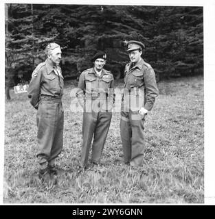 PRINCE BERNHARD, FIELD MARSHAL MONTGOMERY AND LIEUT. GENERAL HORROCKS ...