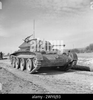 Cruiser Mk V Covenanter tank of the British Army in the United Kingdom ...