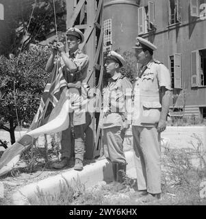 The British Royal Navy White Ensign at the stern of the historic ...