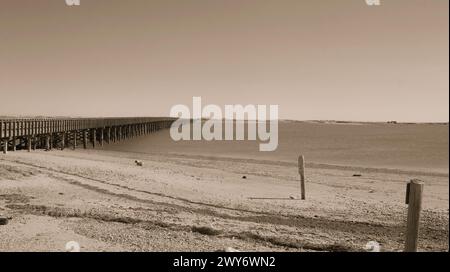 Powder Point Bridge, Duxbury, MA. The bridge crosses over Duxbury Bay ...