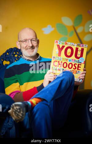 Nick Sharratt author and illustrator of children’s books Stock Photo ...