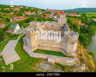 Ram fortress overlooking Danube at the border with Romania Stock Photo ...