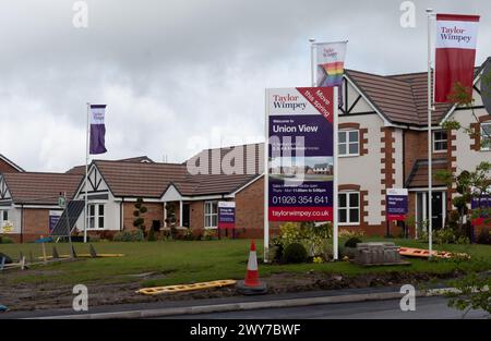 Taylor Wimpey Union View housing development, Hatton, Warwickshire, UK ...