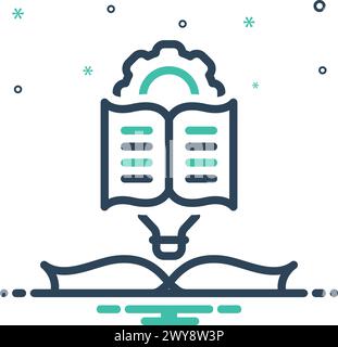 Icon for novel invention, novel Stock Vector Image & Art - Alamy