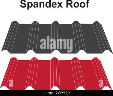 Spandex metal roof icon vector illustration design Stock Vector Image ...